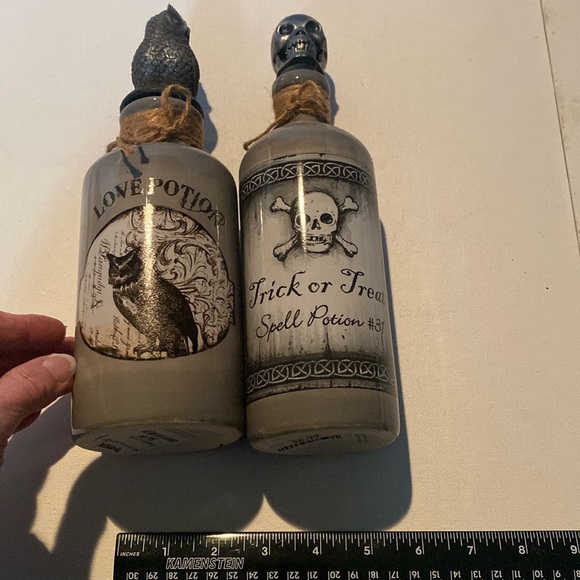 Holiday | Nwt Vintage Set Of 2 Large Witchs Potion Bottles | Poshmark